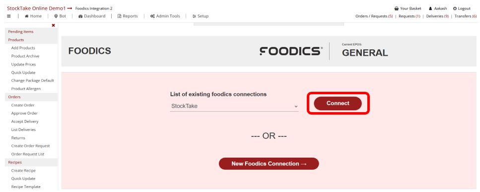 StockTake – Foodics - Help Center